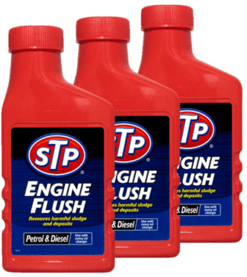 3 X STP Engine Flush 450ML For Petrol Or Diesel Engines Oil Flushing ...