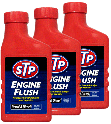 3 X STP Engine Flush 450ML For Petrol Or Diesel Engines Oil Flushing ...