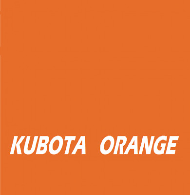 KUBOTA ORANGE Agricultural Tractor Machinery Enamel Gloss Paint | eBay UK