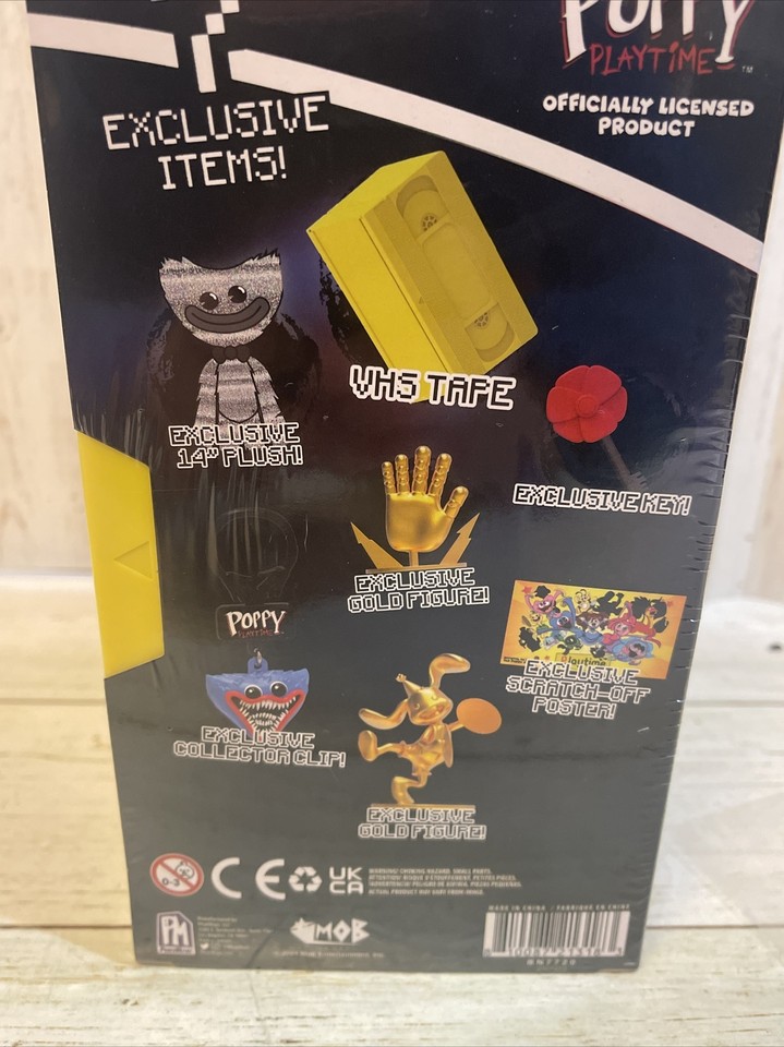 Poppy Playtime VHS Bundle Action Figure Playset WITH 7 EXCLUSIVE ITEMS ...