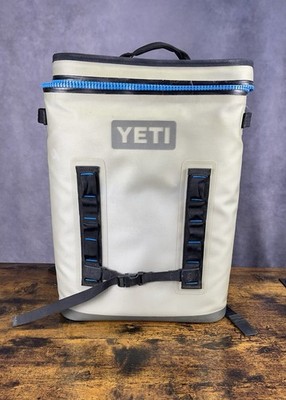 Yeti Hopper Backflip 24 Cooler Backpack Gray/Blue | eBay