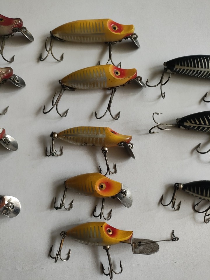 Vintage Heddon River Runt Lures - Lot of 12. Made In USA. | eBay