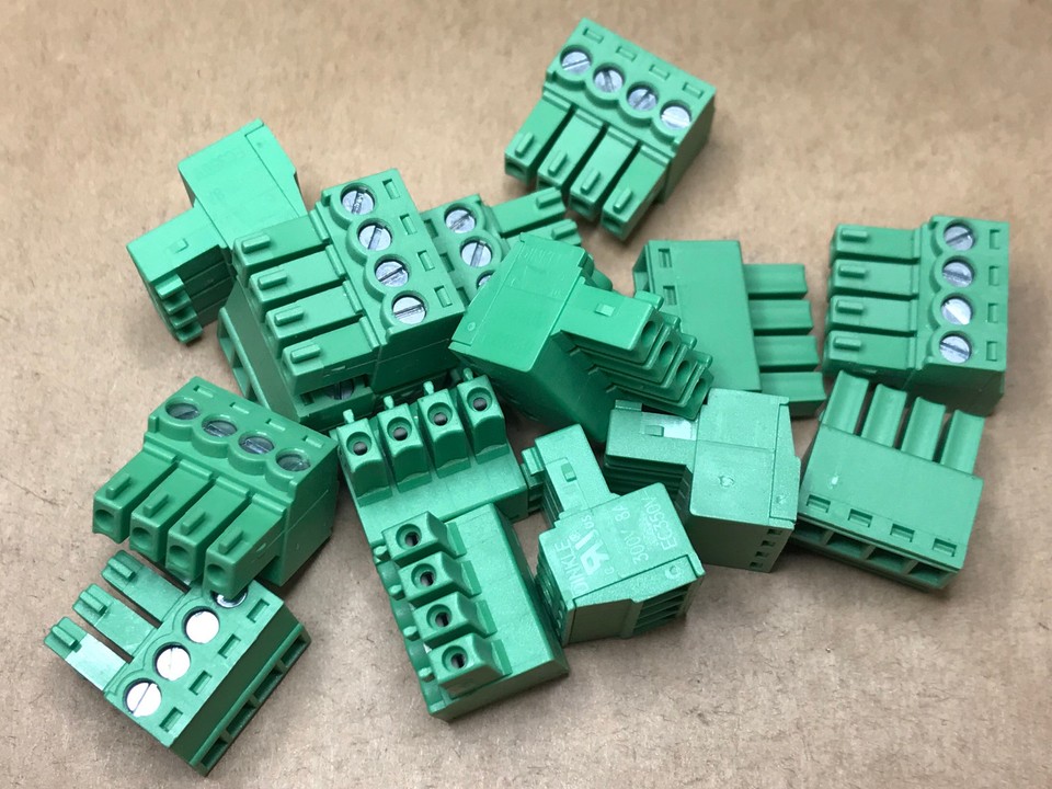 50pcs X EC350V-04P DINKLE TERM BLOCK PLUG 4 WAY | eBay