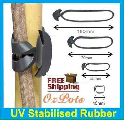 Rubber Tie Bands - Horticultural Fasteners - Great for Plants, Shrubs ...