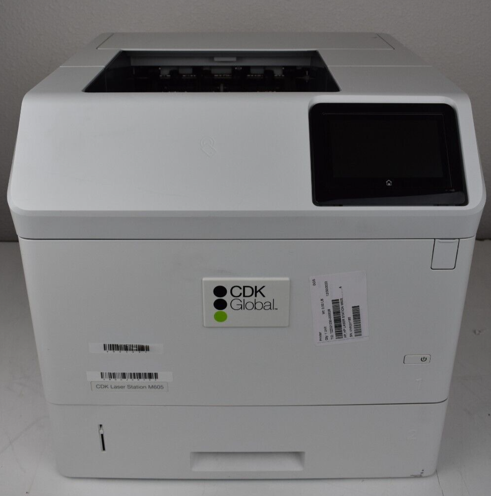 HP CDK Global LASER STATION M605 Printer 204K Page Count | eBay