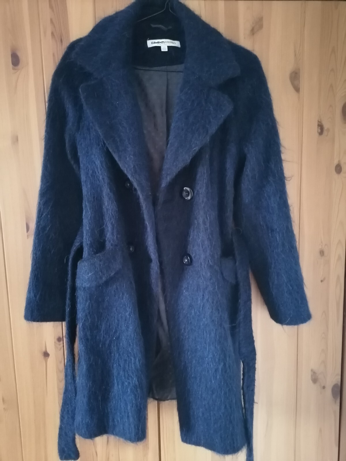 Clements Ribeiro Mantel Coat Jacke Blau 40 L | eBay.de
