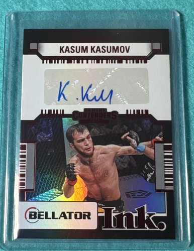 2025 Panini Contenders PFL Bellator Ink Red Kasum Kasumov #BT-KSM Auto ...