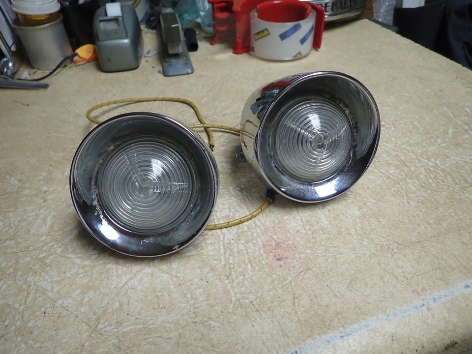 Studebaker 1953-55 C/K Tri-Star Backup Light Assemblies | eBay