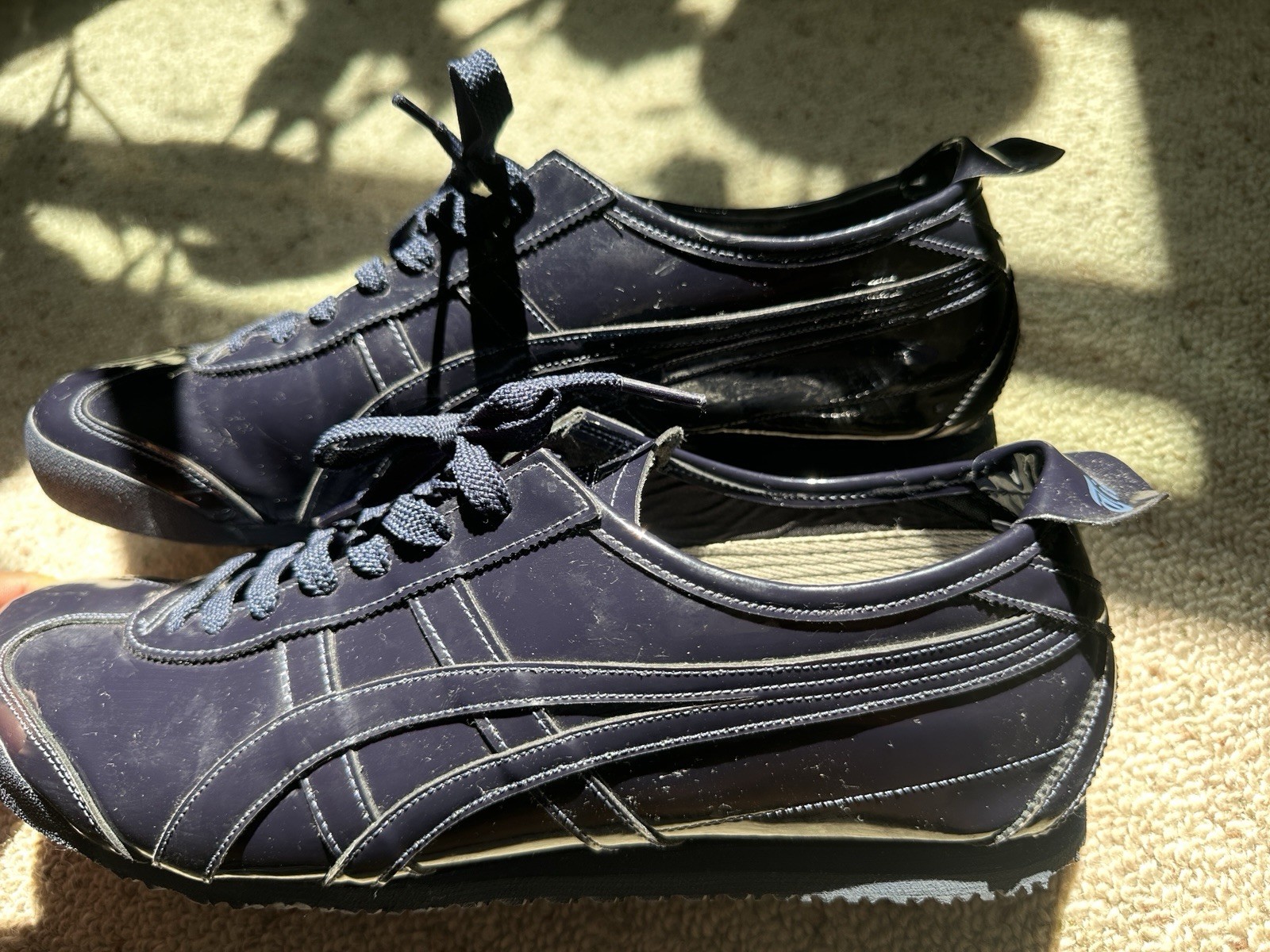 Rare Asics Men's Mexico 66 midnight navy blue Onitsu… - Gem