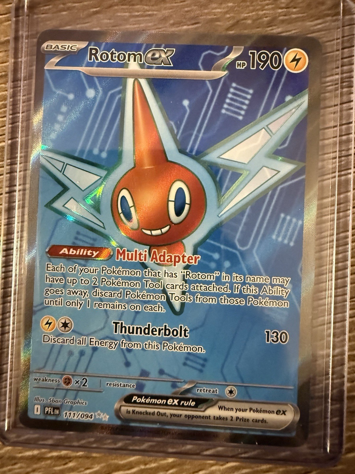 Rotom ex 111/94 | Ultra Rare Card | Phantasmal Flames