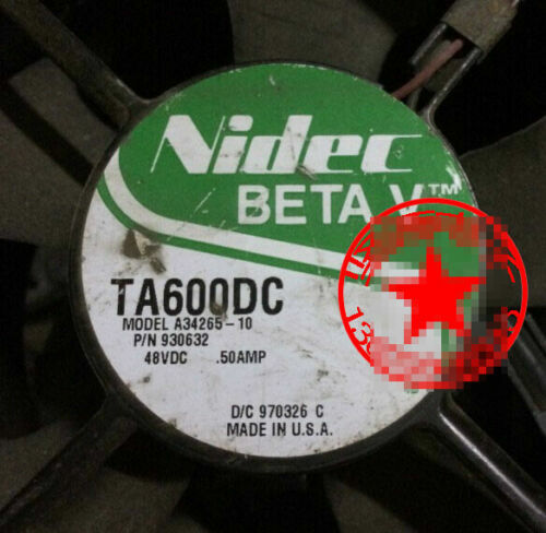 1pcs NIDEC TA600DC A34265-10 48V 0.50A cooling fan | eBay