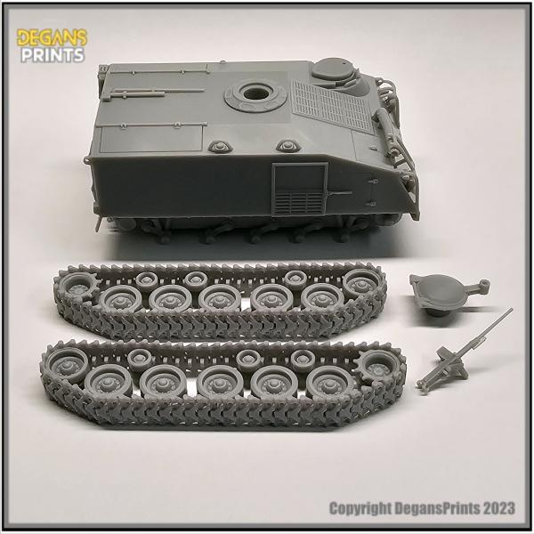 M75 armored personnel carrier - Military Vehicle Tabletop Gaming Model ...