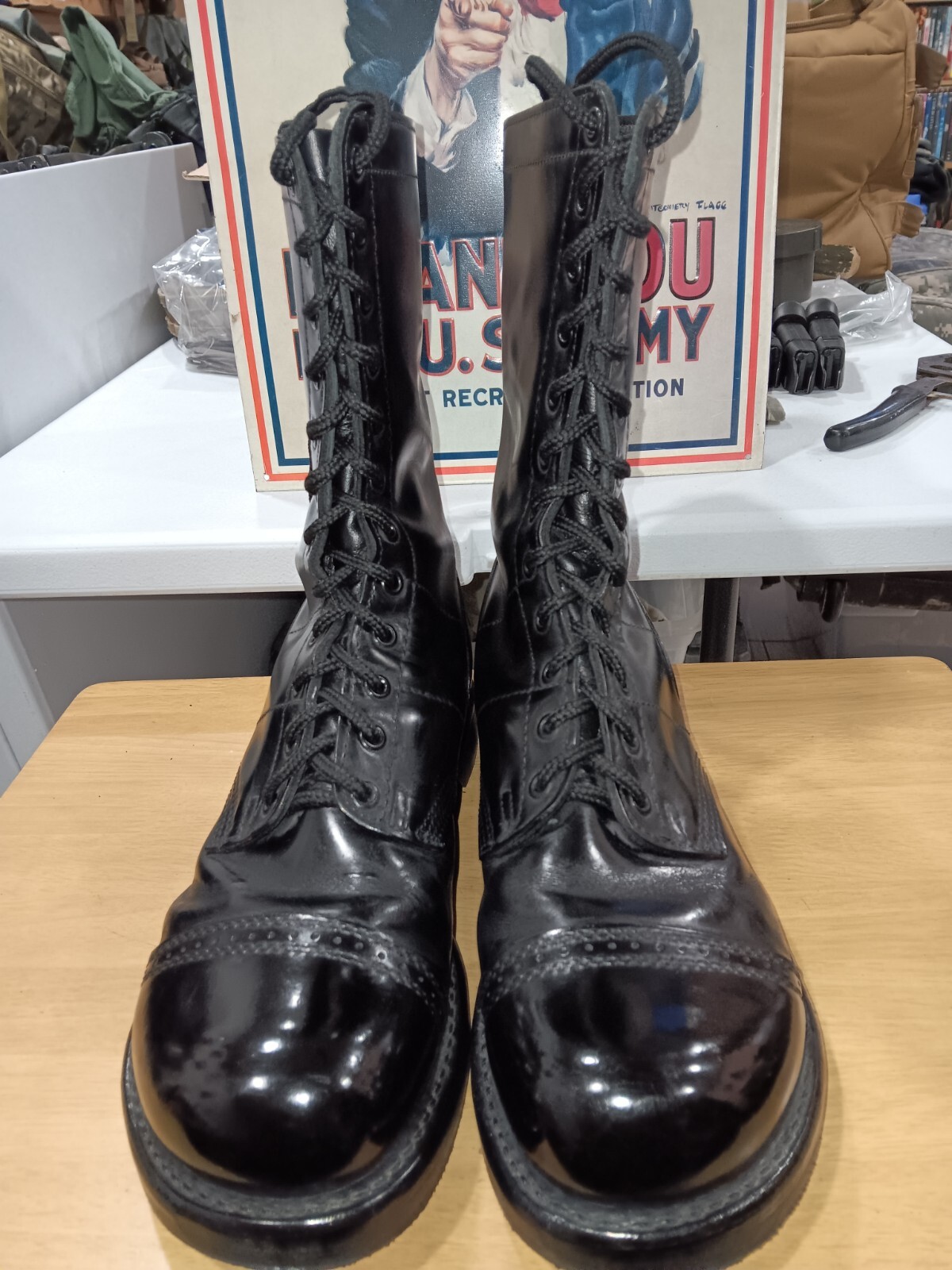 Mens Military Corcoran 1500 Black Jump 10" Field Boot… - Gem