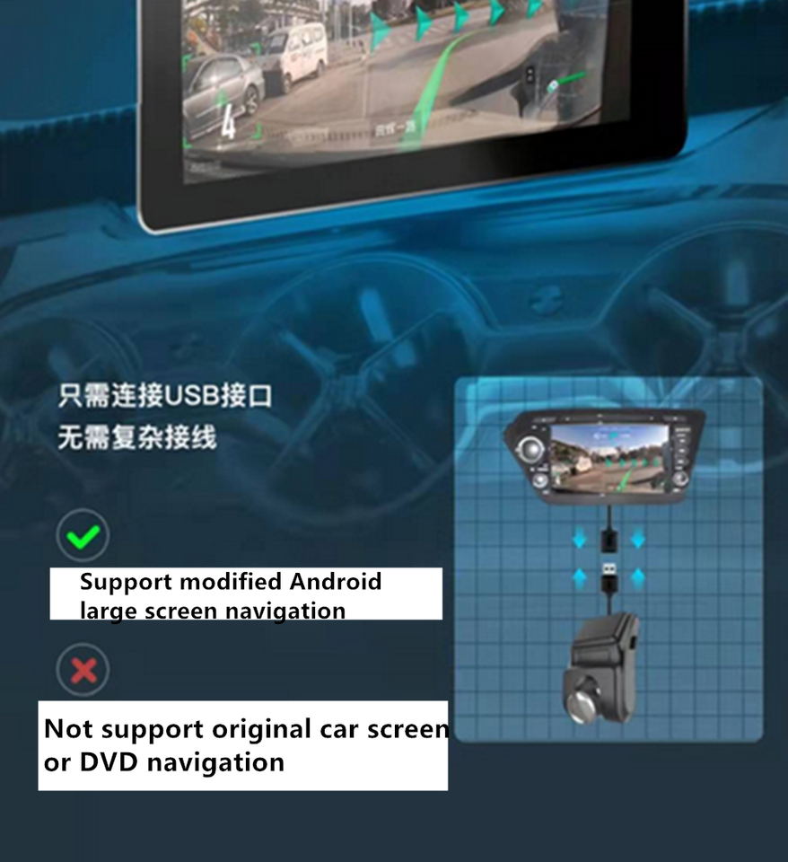Mini Dash Cam 1080P HD Car USB DVR Camera Video Recorder ADAS Driving ...