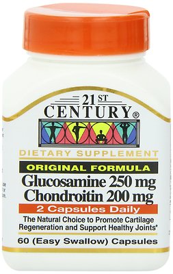 21st Century Glucosamine 250 mg, Chondroitin 200 mg, Original Capsule ...