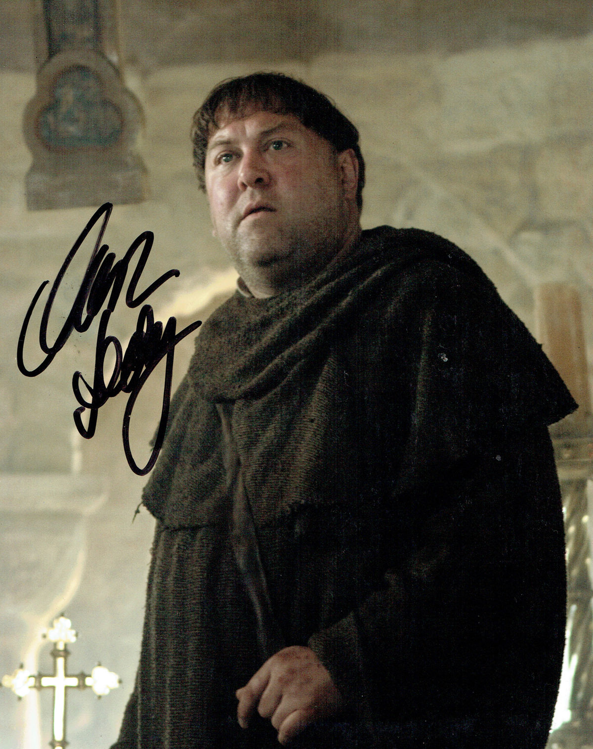 Mark Addy Signed Autograph 10x8 Photo + COA Friar Tuck Robin Hood | eBay UK