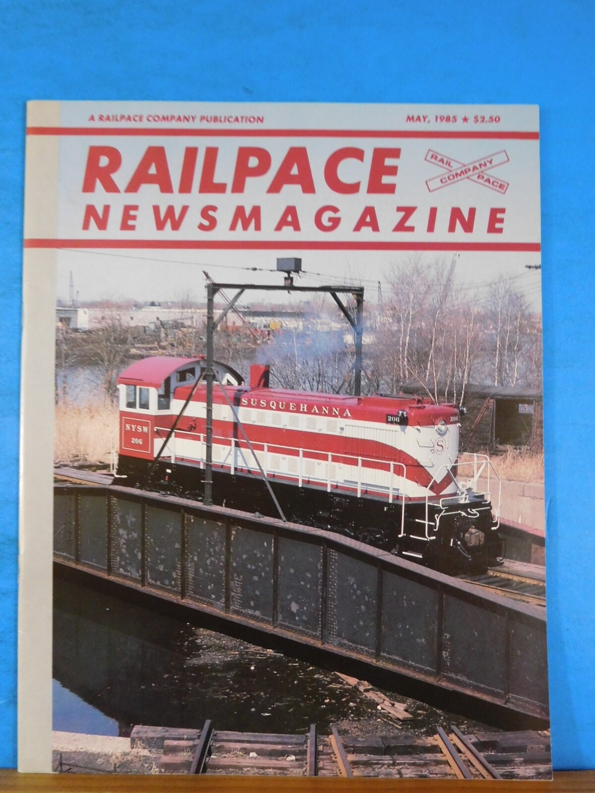 Rail Pace News Magazine 1985 May Railpace Susie Q IWK&J Outdoor ...