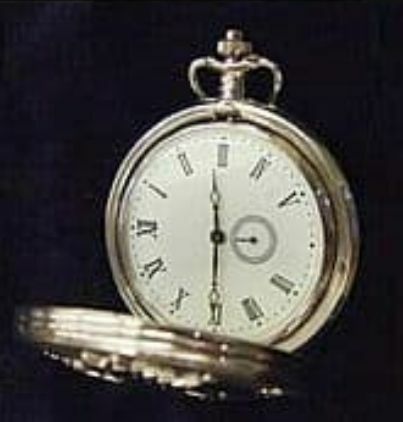 Fullmetal Alchemist Edward Elric Pocket Watch Quartz brass Square Enix ...