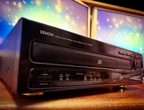 Denon LA-2300A 🌈RaRe🌈 PAL / NTSC Laser-Disc System | eBay