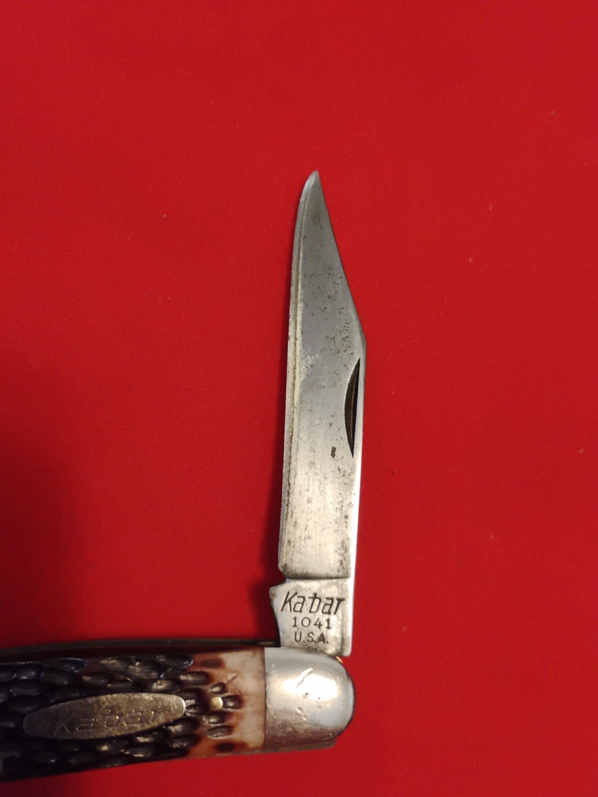 Kabar Moose Trapper 1041 Two Bladed Pocket Knife | eBay