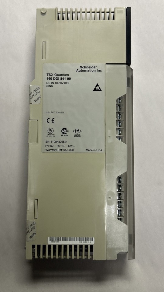 SCHNEIDER ELECTRIC MODICON,140DDI84100,INPUT MODULE | eBay