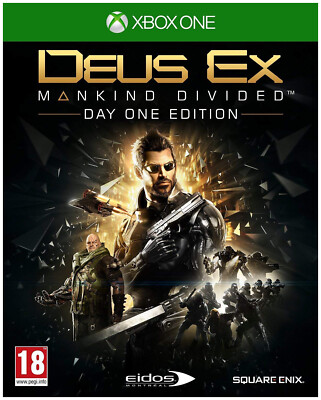Deus Ex Mankind Divided - Day One Edition - (XBOX ONE) Factory Sealed ...