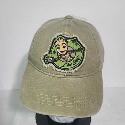 NWT Disney Parks I AM GROOT Adult Hat Green Guardians of the Galaxy ...