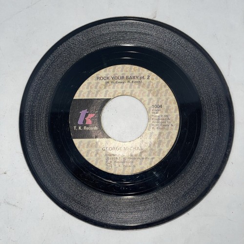 George McCrae – Rock Your Baby Pt. 1 and Pt. 2 - 7" 116 Record 45 LP | eBay