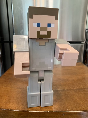 Minecraft 9” Large Scale Action Figure Steve Toys And Collectibles ...