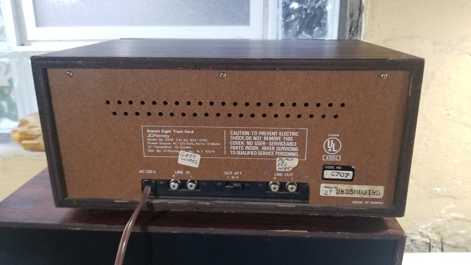 Vintage 1970s MCS Modular Component Systems 3233 Audio System Receiver ...