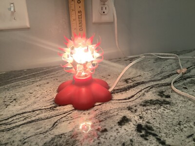 Spikey Lightbulb Lamp UBO style Red Light Bulb Silicone Spikes ...