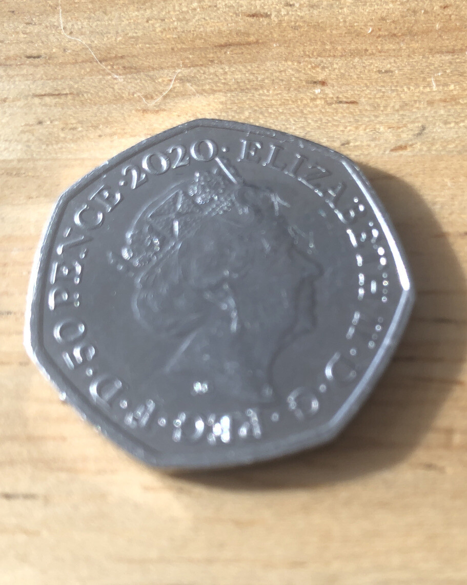 Rare 50p Coin Brexit 2020 Peace Prosperity And Friendship With All ...