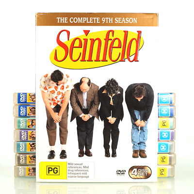Seinfeld Complete Series 1-9 DVD Box Set | Region 4 | Free Post | eBay ...