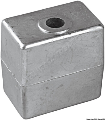 Aluminium leg anode 50/200 HP (diameter) 3/8" X 16 | eBay