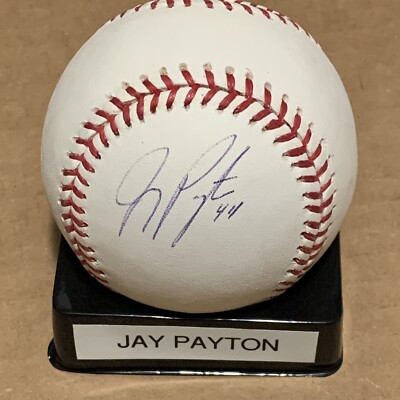 Jay Payton Baltimore Orioles Autographed Hand Signed Baseball ROMLB | eBay