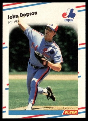 1988 Fleer Update John Dopson Montreal Expos #U-99 | eBay