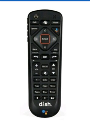 NEW Dish Network GOOGLE VOICE ASSIST REMOTE Hopper/Joey/Wally 54 54.1 ...