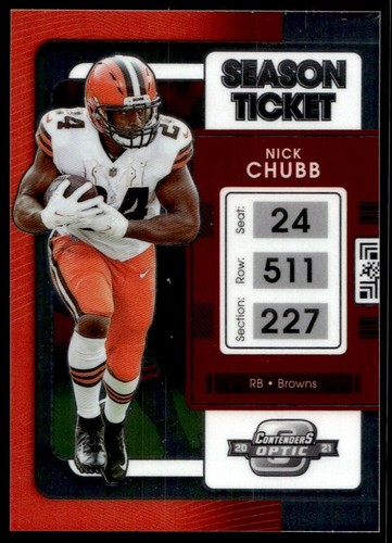 2021 Panini Contenders Optic Nick Chubb G2 Cleveland Browns #34 | eBay
