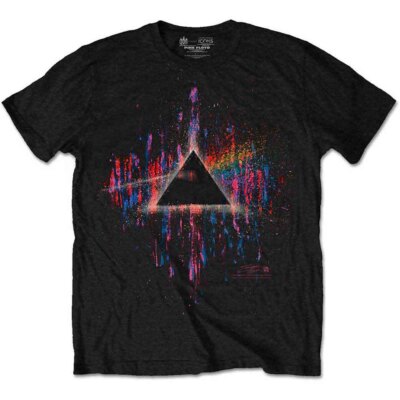 Pink Floyd - Dark Side of the Moon Pink Splatter (T-Shirt) | eBay