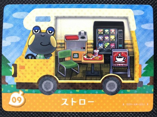 Huck 09 amiibo Animal Crossing RV Welcome Japanese Card Game NINTENDO N ...