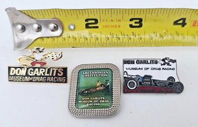 3 DIFFERENT DON GARLITS MUSEUM OF DRAG RACING PINS | eBay