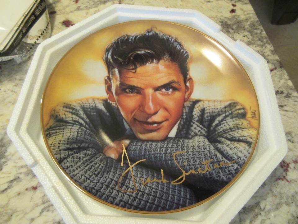 Frank Sinatra Franklin Mint Porcelain Collector Plate “The Bobby-Soxer Days” ,8" | eBay