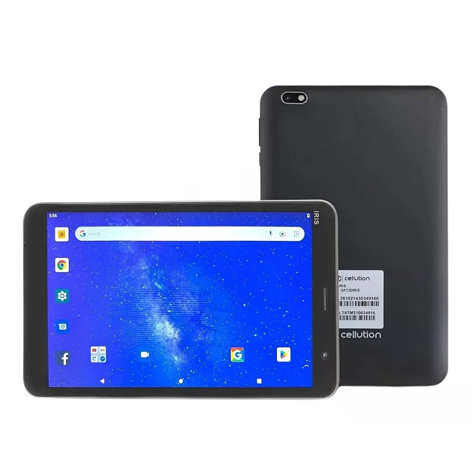 Cellution IRIS Tablet 8.0" Android 11 - 32GB Storage - Bluetooth - NEW ...