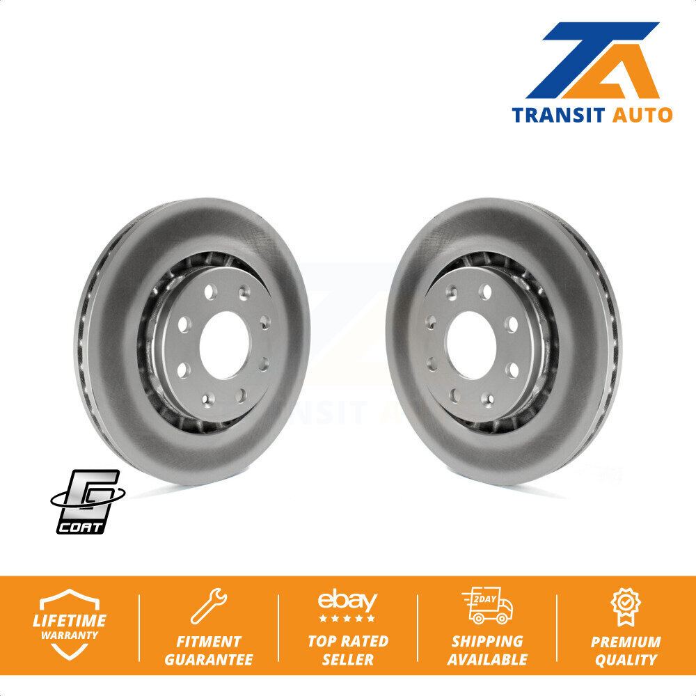 Front Coat Brake Rotors Pair For Chevrolet Aveo Spark Aveo5 EV Pontiac ...