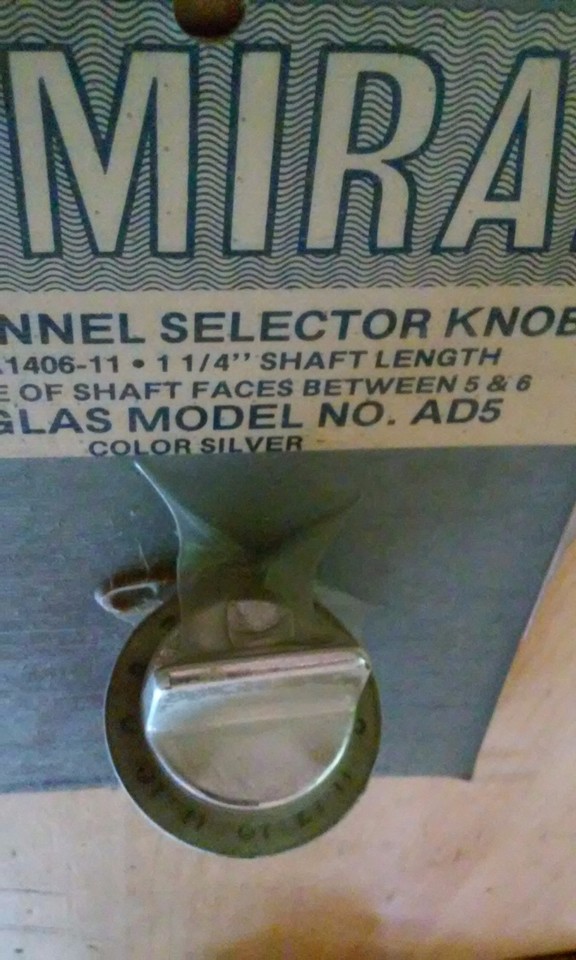 ADMIRAL TV CHANNEL SELECTOR NOS no.33A1406-11 | eBay
