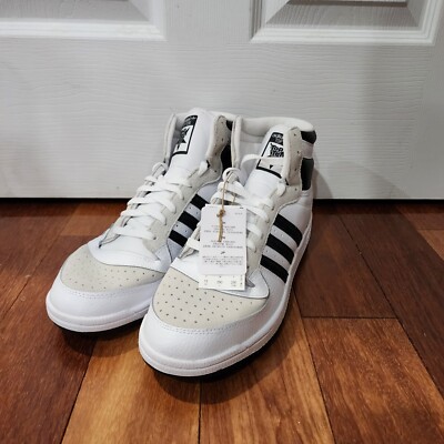 New Adidas Top Ten High Hi White Black Taupe GX0741 | eBay