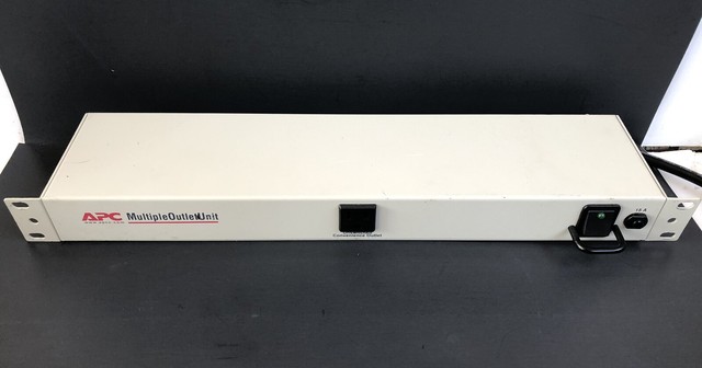 APC MO9RM 9 Outlet 120v 15 Amp Power Distribution Unit PDU for sale ...