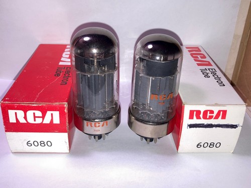 RCA 6080 6AS7G Tubes, Matched Pair, Tested, NOS/NIB, 1971 Date Codes | eBay