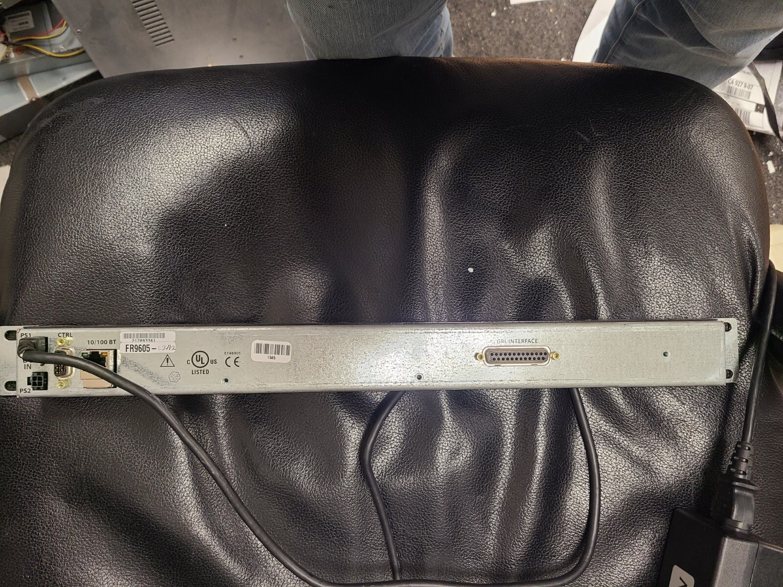 Miranda NVision NV9605 1RU Multimode Paging Shallow Control Panel with ...