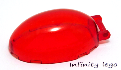 LEGO Trans-Red Star Wars Windscreen 6x4x2 Bubble Canopy with Handle ...